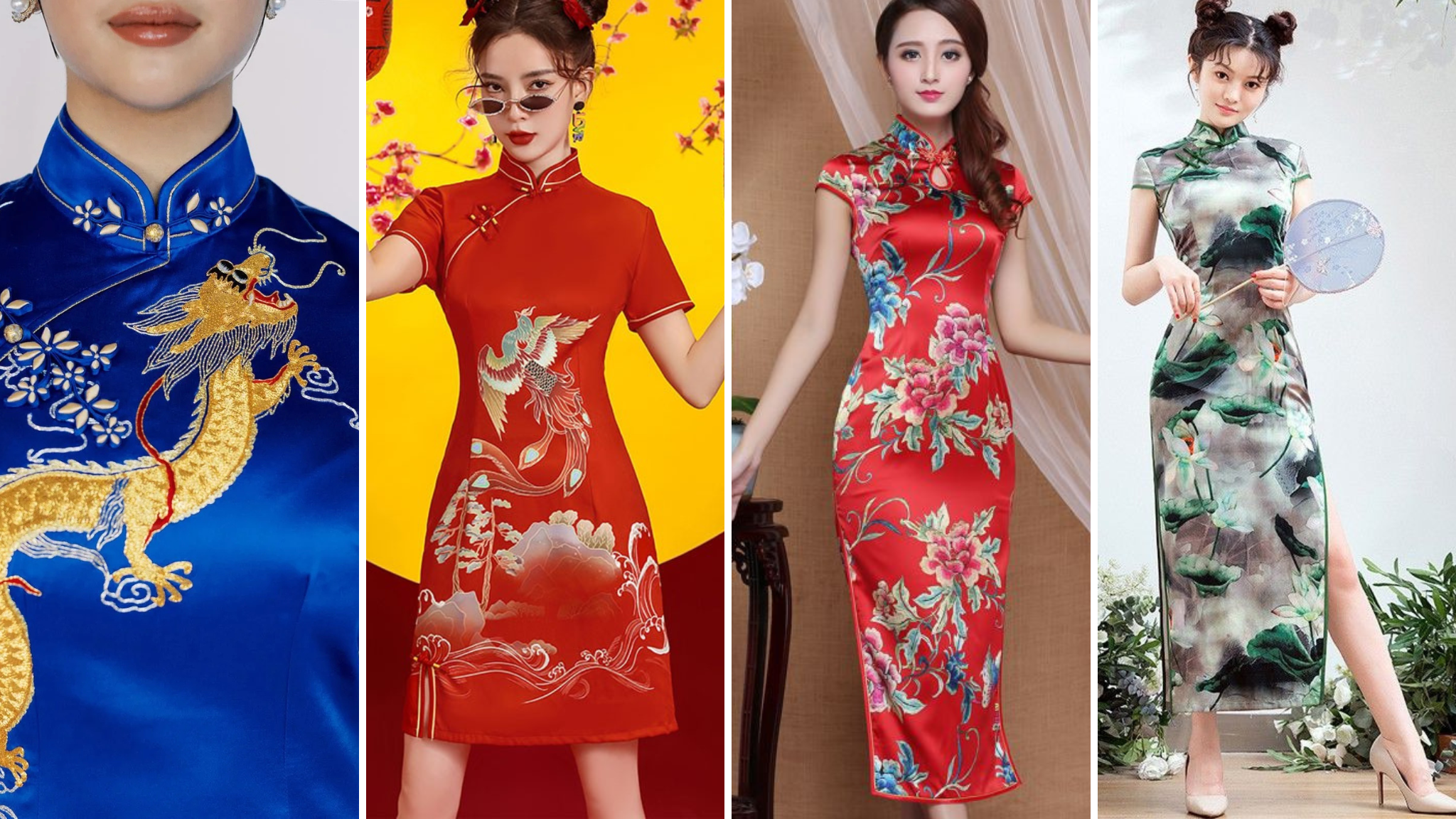 The Symbolism Behind Qipao Patterns: Dragons, Peonies, and Cultural ...
